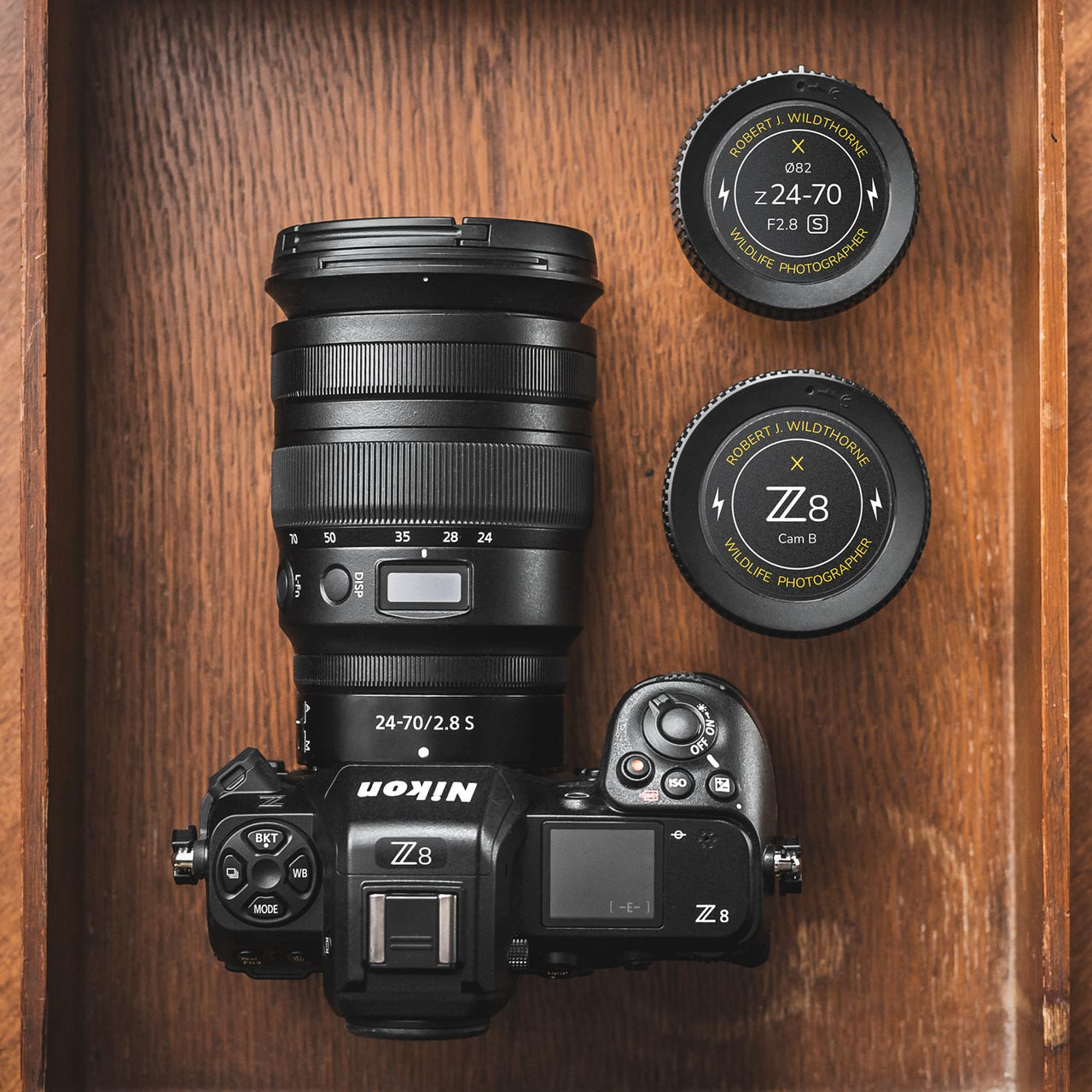 Field Made Co | Premium Lens Cap stickers for a better workflow