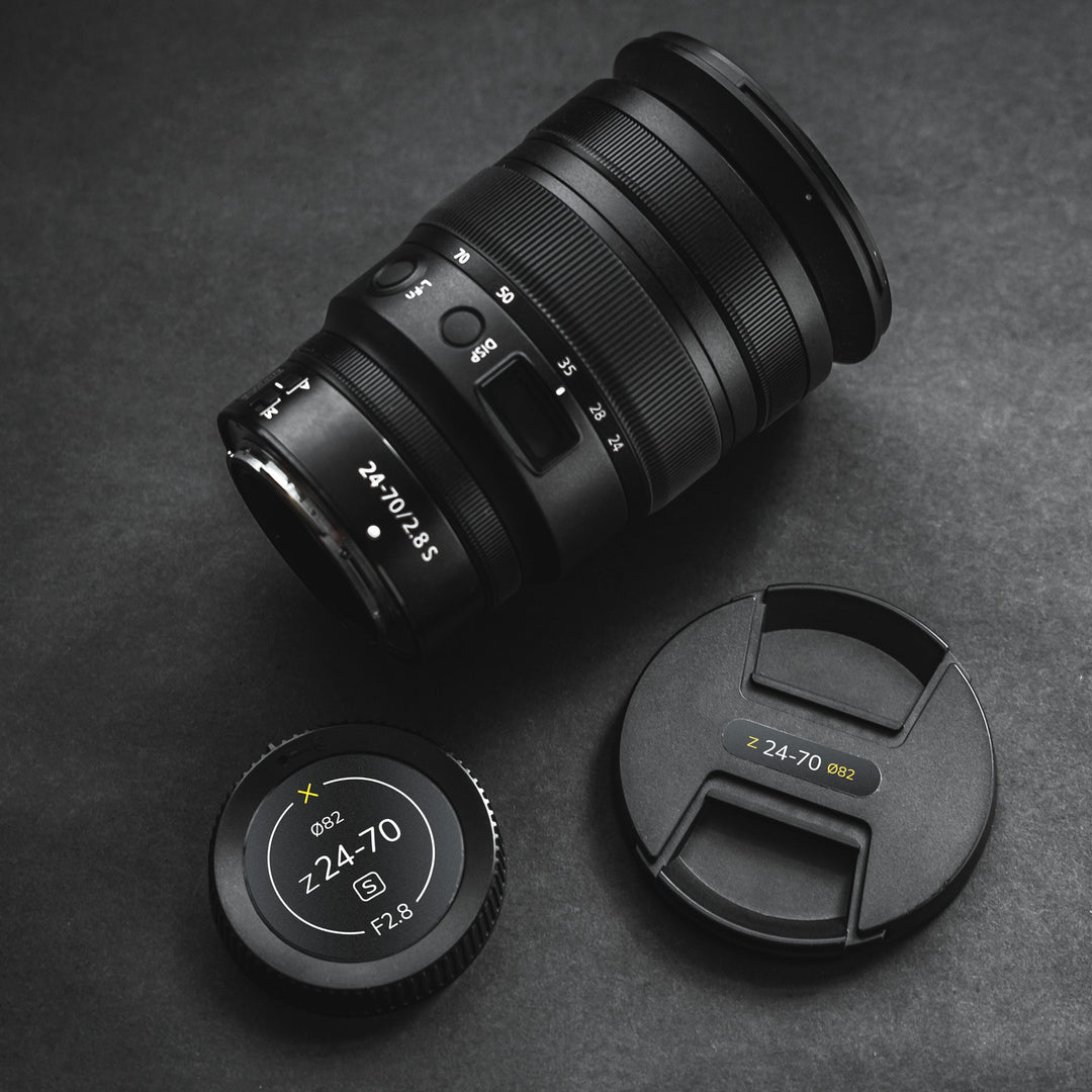 Lens Cap Stickers for Nikon Z lenses by Field Made Co - Quick ...