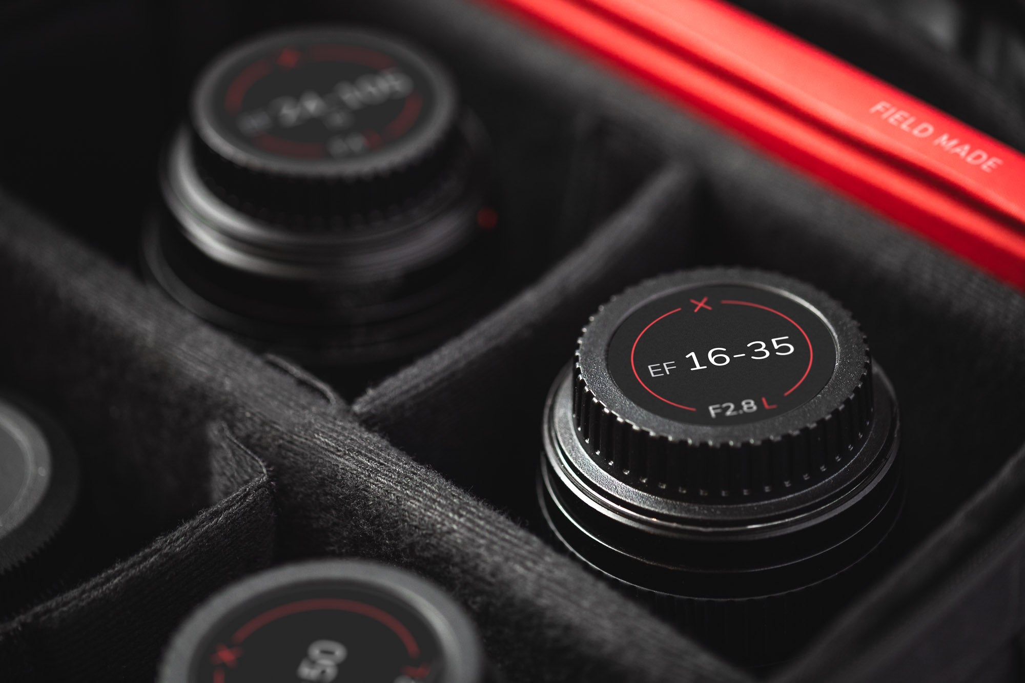 Field Made Co - Premium Camera Lens Indicator Labels and Accessories