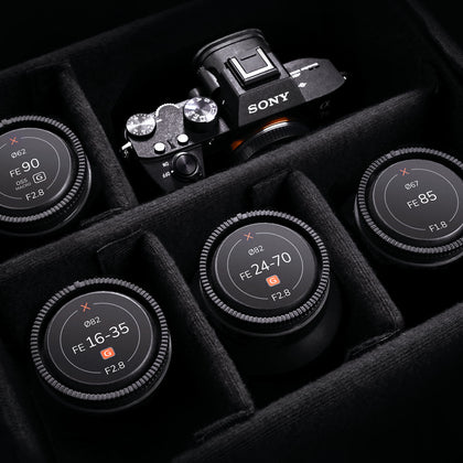 Lens Cap Stickers For Sony FE Lenses by Field Made Co - Quick ...