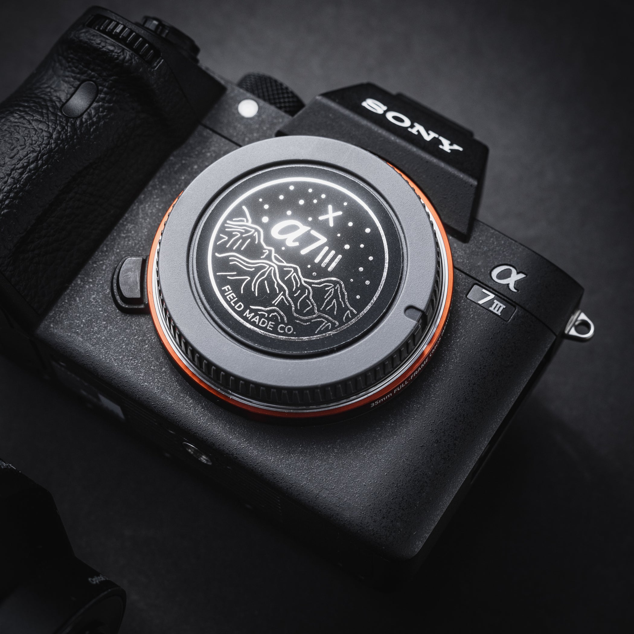 Silver Foil Camera Cap Stickers Sony cameras by Field Made Co - Quick ...