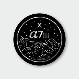 Special Edition Silver Foil Indicator Sticker for Sony FE Body Caps ...